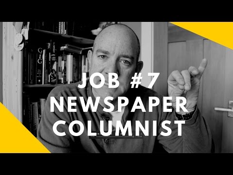 52 at 52: Job #7 -- Newspaper Columnist