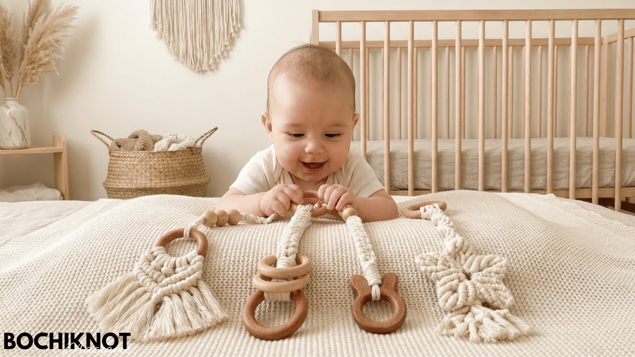 4 Easy Macrame Baby Teether Toys (DIY Tutorial)
