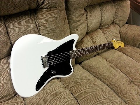 Warmoth Fender Tom Delonge Replica Hardtail Jazzmaster | Reverb