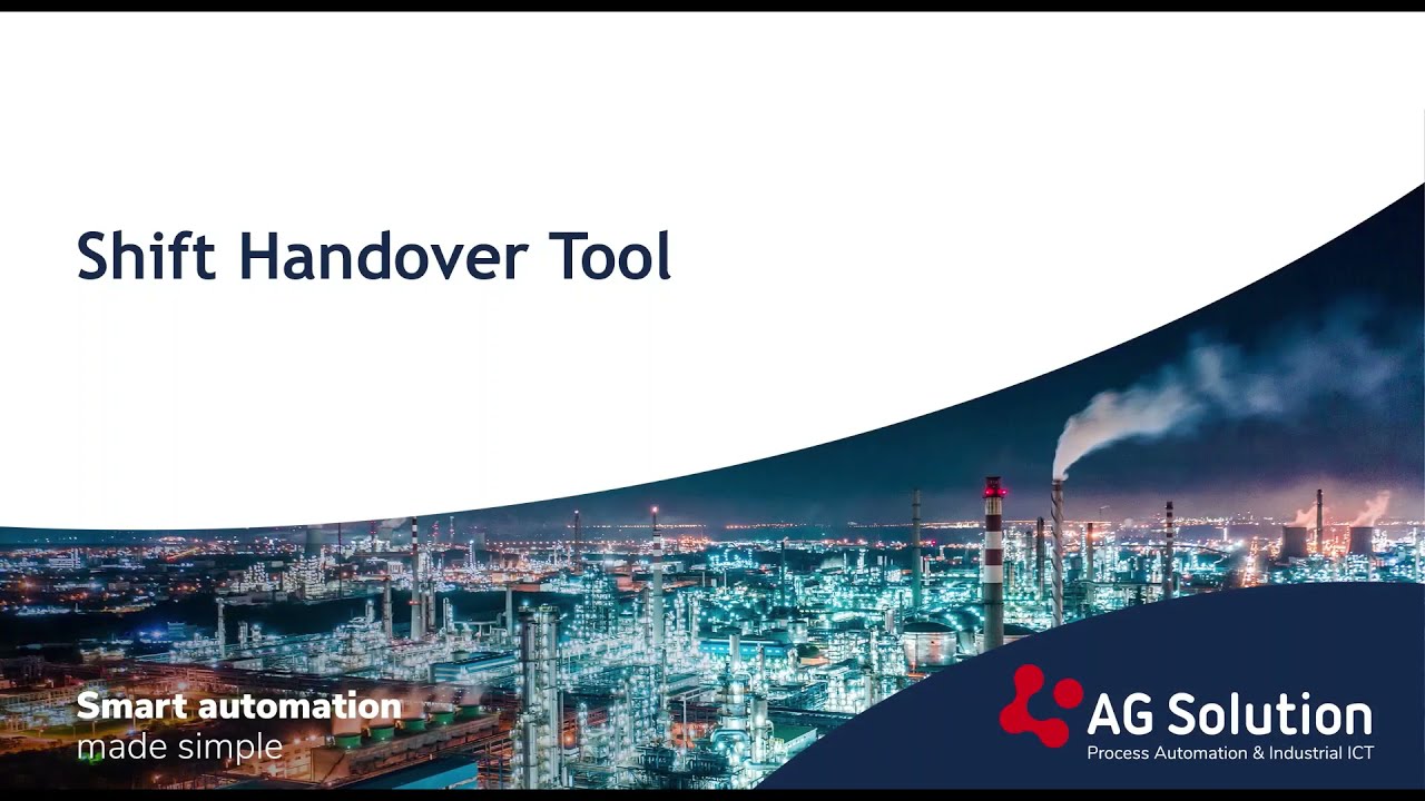 Shift Handover Solution - English
