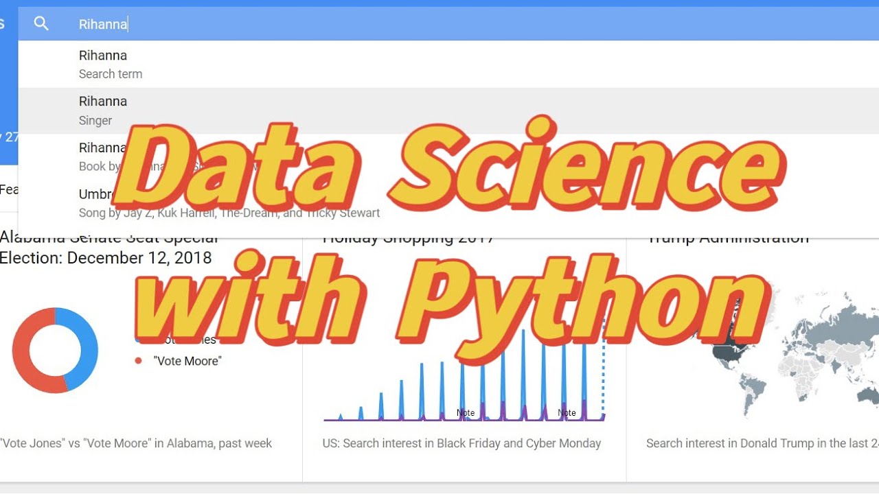 Data Science with Python-Case01: Google Search Analysis