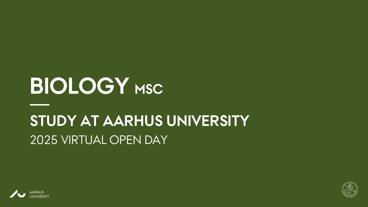 Master's degree programme in Biology