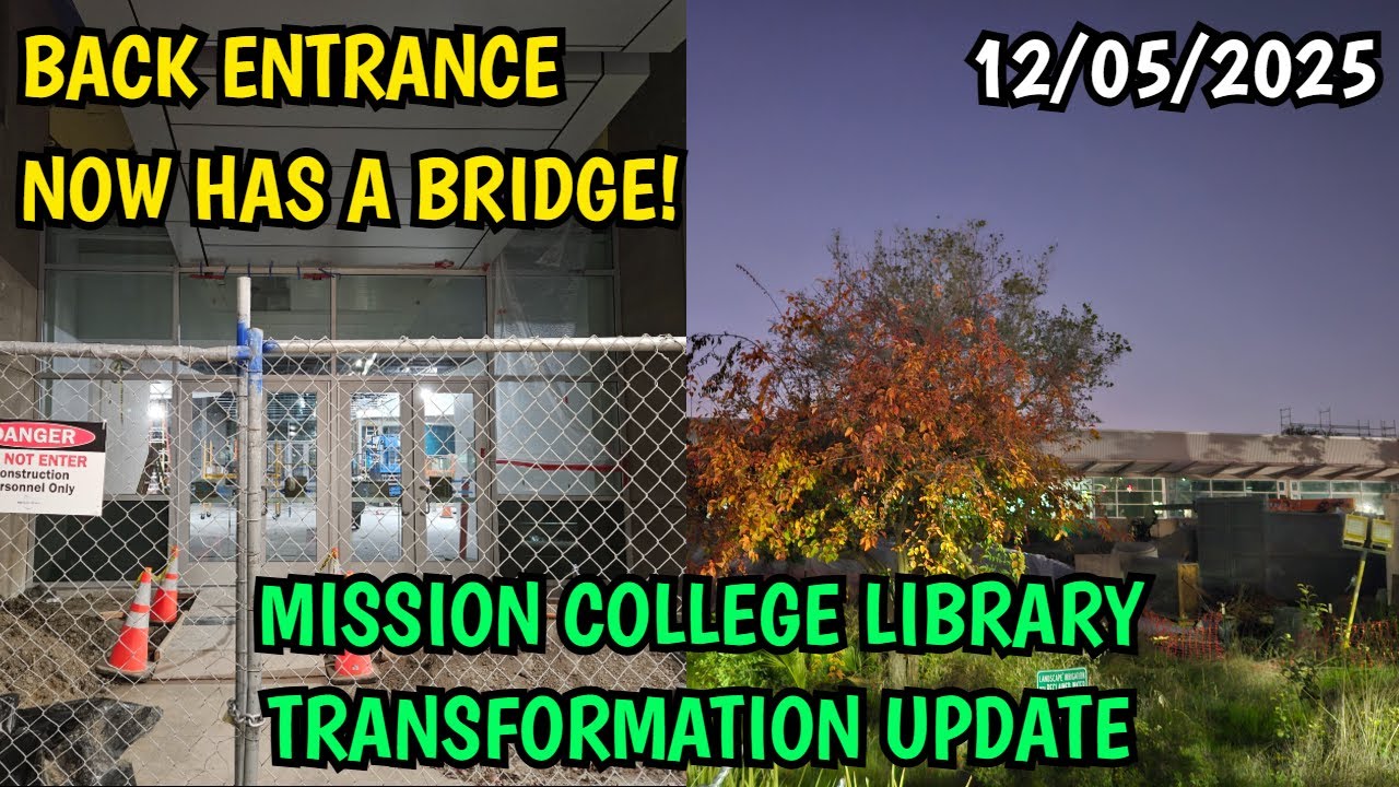 Mission College Library Transformation Update (12/5/25)