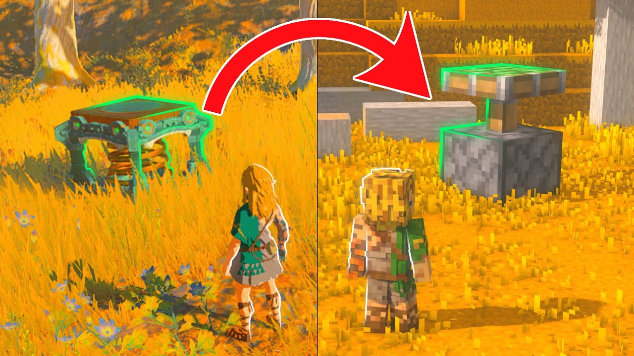 If Zelda TotK was Minecraft