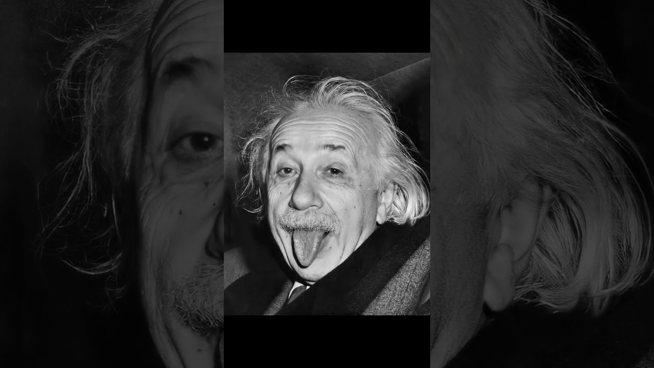 Albert Einstein, Iconic Again #FamousPhoto #Einstein #AlbertEinstein #Smile #Laugh #AI #BenHeine
