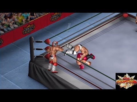 FPWW video game: Rey Mysterio Jr. & Dragon Lee vs. La Sombra & Rush (100% match rating!)
