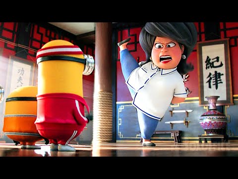 3 damn good KARATE scenes from Minions 2 π 4K