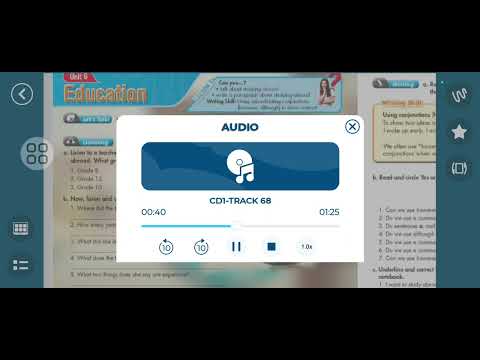 TA I LEARN SMART WORLD 7 Unit 6: Education Lesson 3 Listening trang 50