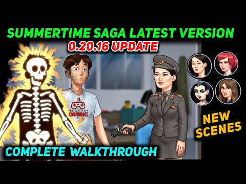 SUMMERTIME SAGA 0.20.16 NEW UPDATE MISSION 🔥 SUMMERTIME SAGA 0.20.16 VERSION FULL WALKTHROUGH