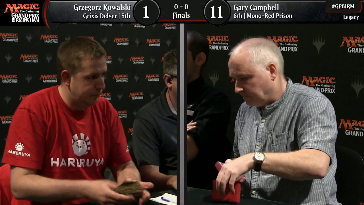 Magic the Gathering GP Birmingham 2018 Finals Legacy