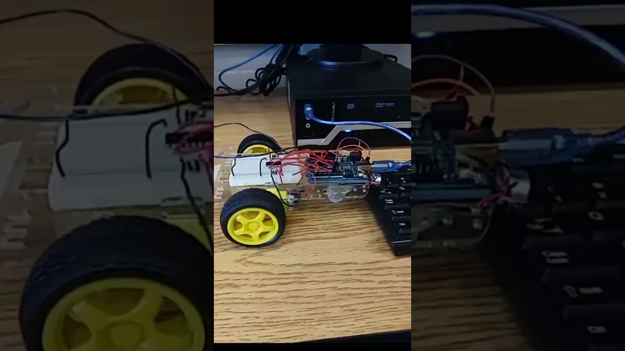 Arduino Car Programmed using C++ | Built using Breadboard and Wiring