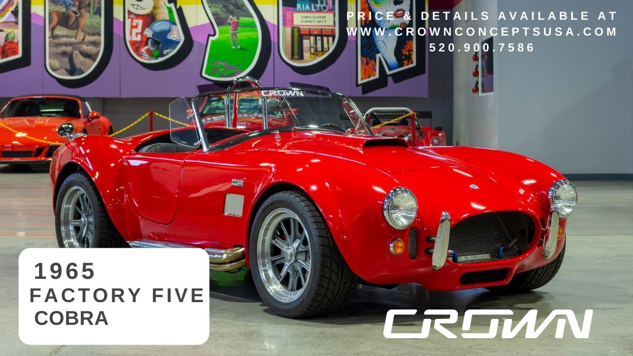 1965 Factory Five Cobra *SOLD* // Crown Concepts C0093