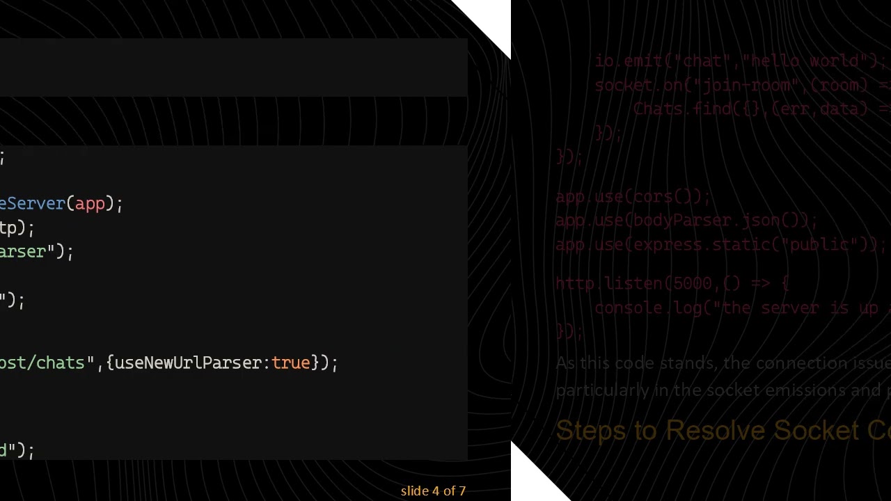 Resolving Socket.IO Connection Issues Between React Client and Express Server