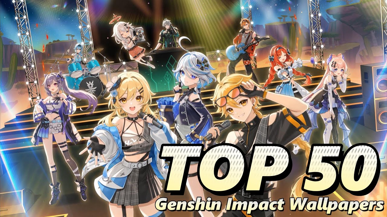 Genshin Impact Top 50 | 4K Ultra HD Wallpaper Collection