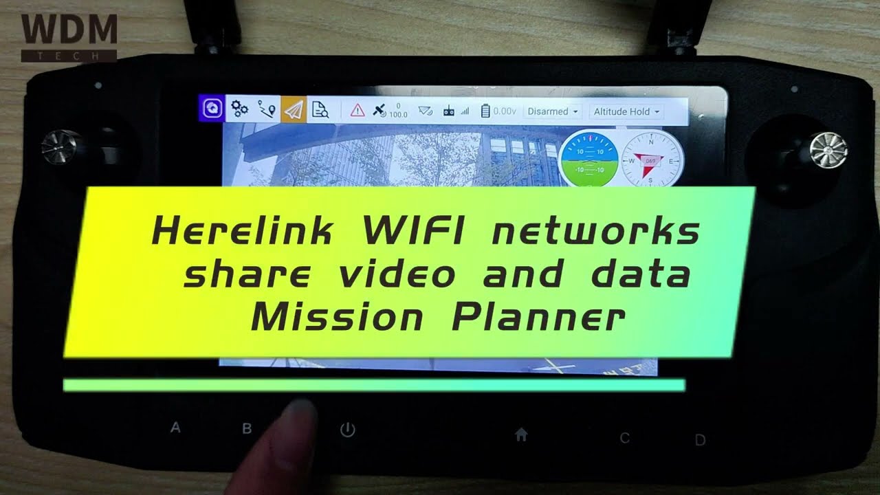 GCS on Herelink 1.1. Mission Planner or QGC - QGroundControl ...