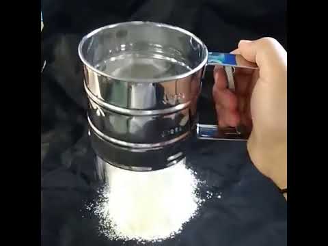 Handheld Stainless Steel Flour Sieve Powder Sifters Hand-Sieved Sugar Mesh Strainer Baking