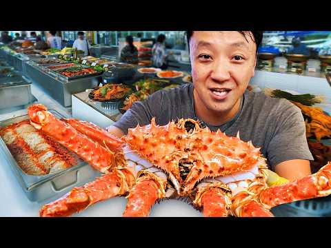Inside The Most Popular All You Can Eat King Crab + Steak Buffet In ...