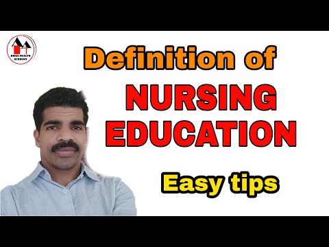 Definition of Nursing Education with Easy Tips,