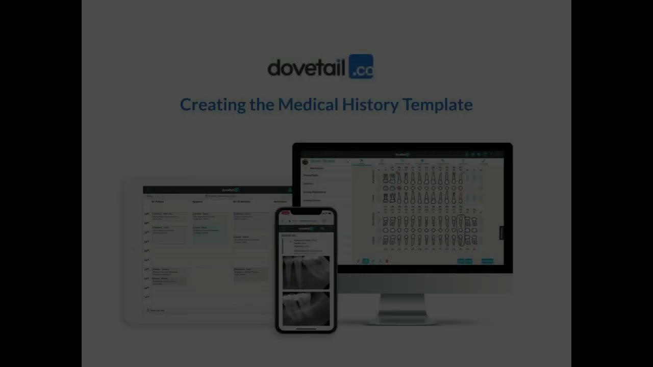 Medical History Template Builder