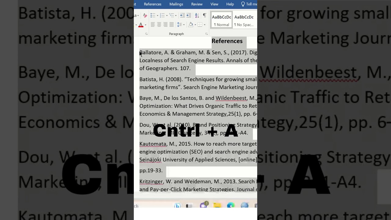 Best way to write References in #APA #Format