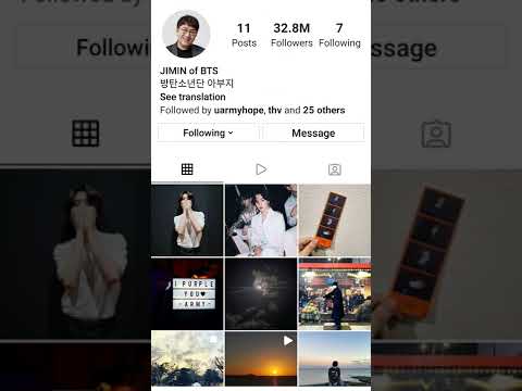 @JM (jimin) changed his ig PFP (instagram profile pic) βΌοΈ To BANG PD.. ππ