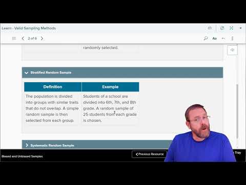 10-1 Biased and Unbiased Samples (Part 1)