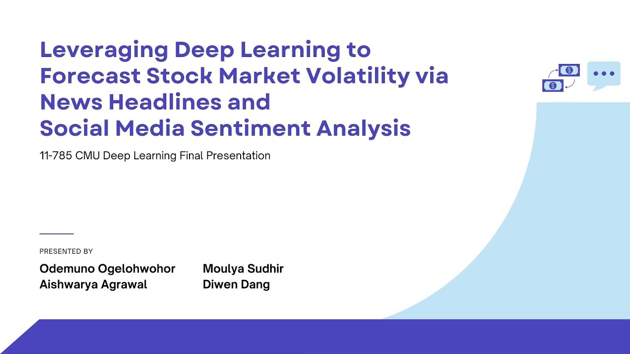 Predicting Stock Market Volatility using Sentiment Analysis and Deep Learning