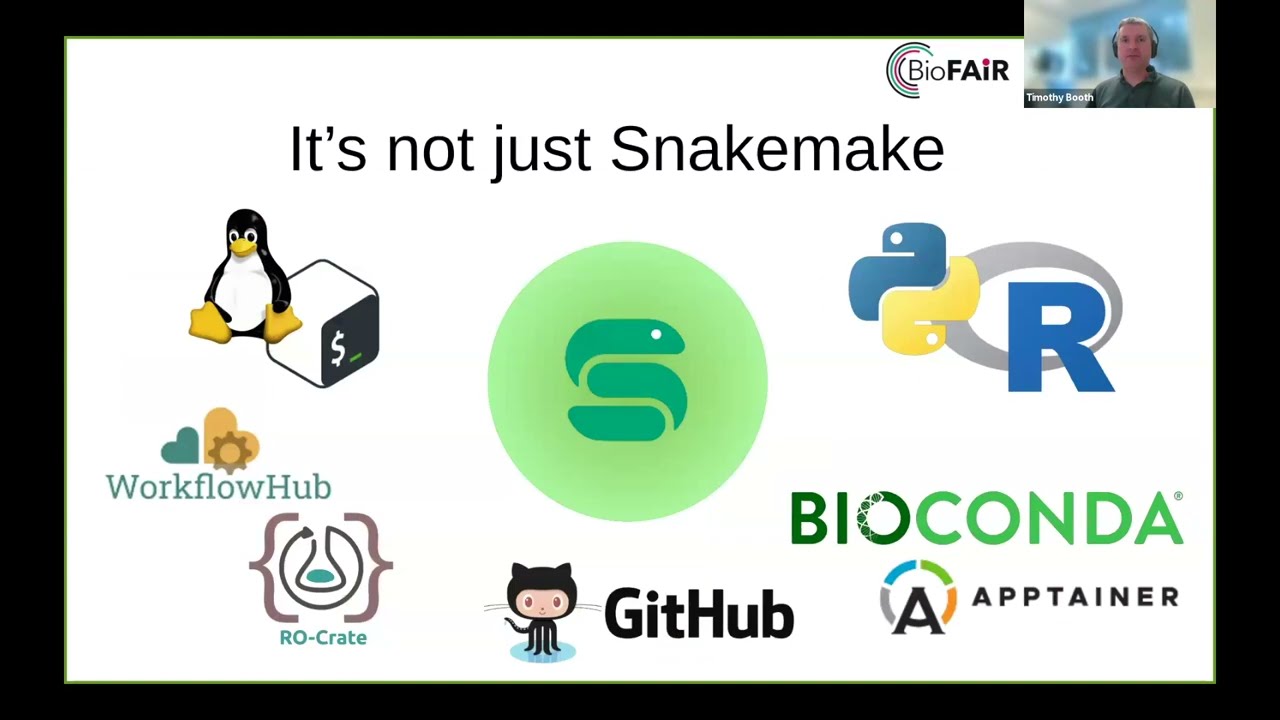 ELIXIR-UK Training Club – Make like a snake! A learning path for reproducible and sharable analysis