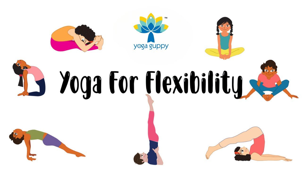 Yoga Poses for Flexibility for Kids |  Hamstring Stretches | Yoga for Children | Yoga Guppy
