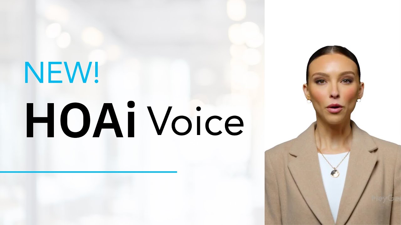 Meet HOAi Voice