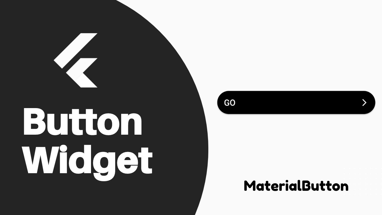 Flutter Material Button Tutorial: Building a Customized Button with Flutter | Speed Code | Umairdev