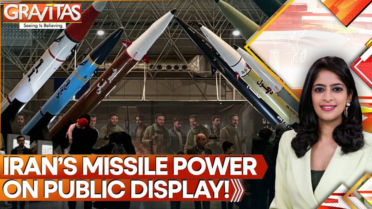 Iran Unveils Missiles & Drones for First Time Since June War with Israel | GRAVITAS