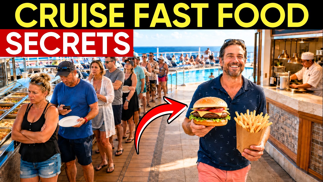 15 Cruise Ship Fast Food Secrets No Passenger Expects