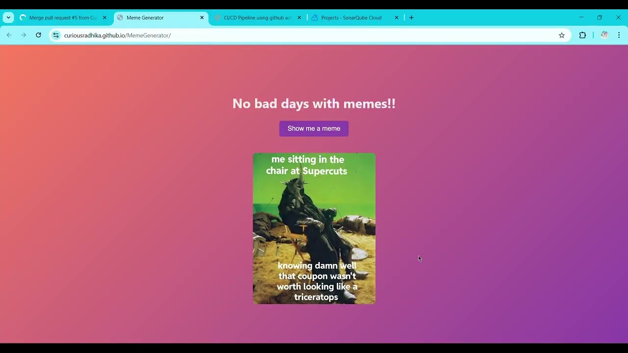 Setting up CI/CD Pipeline using Github Actions