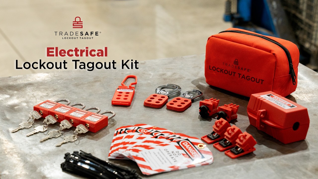 Electrical Lockout Tagout Kit - 34-piece Kit | TRADESAFE