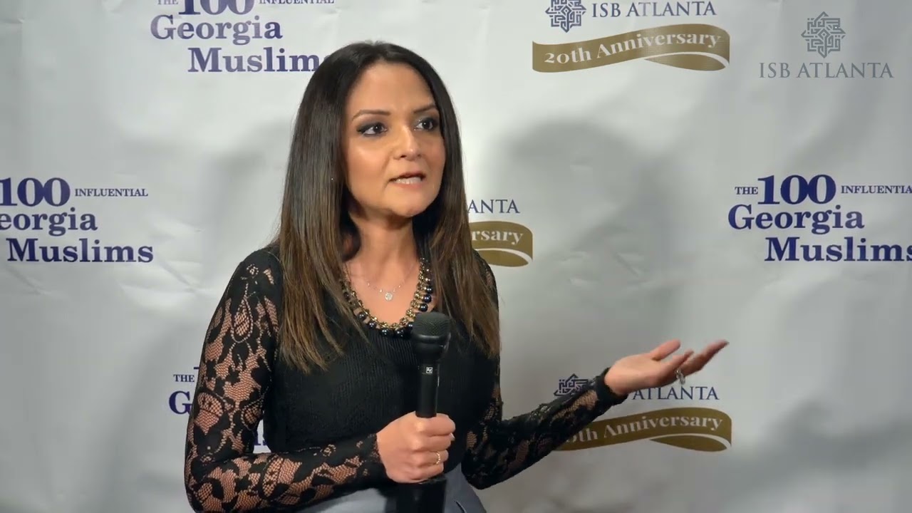 Sara Khalid at the 2022 ISB Gala