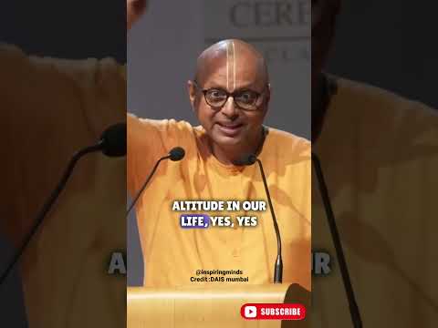 Attitude determines altitude - Gaur gopal das || ft.@DAISMumbai