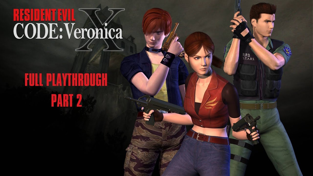 Resident Evil Code: Veronica X - Full Playthrough Part 2 PS4 (PS2)