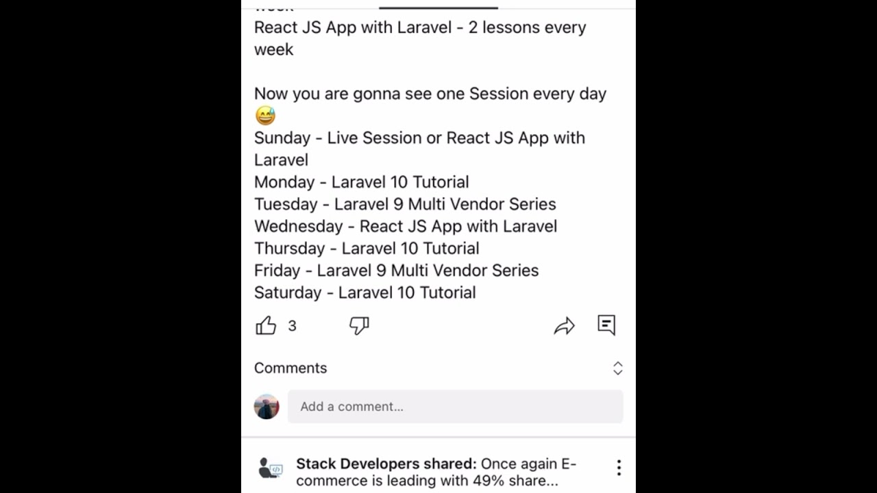 Laravel Session now every day 😅😅 Check Schedule #laravel #laravel9 #laravel_tutorial