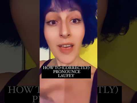 How To Say LAUFEY Correctly (and CHAPPELL ROAN)