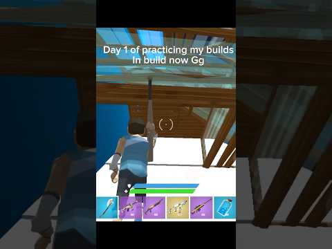 Day 1 of practicing my builds in build now Gg #buildnowgg #fortnite #fyp