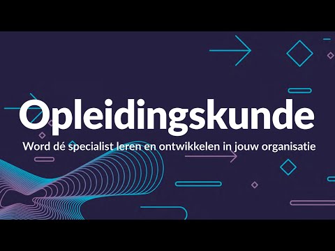 Leertraject Opleidingskunde