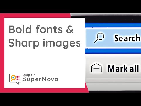 Bold Fonts & Sharpen Images with SuperNova
