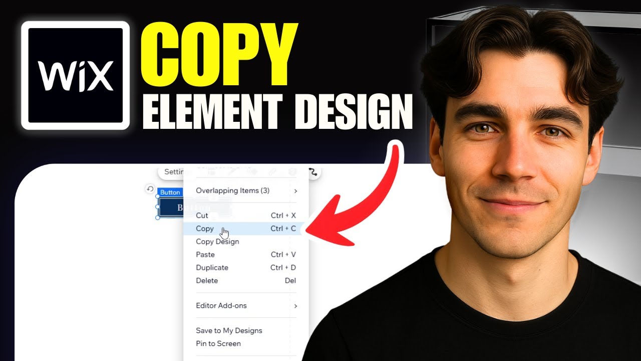 How to Copy an Element's Design in Wix (Tutorial 2026)