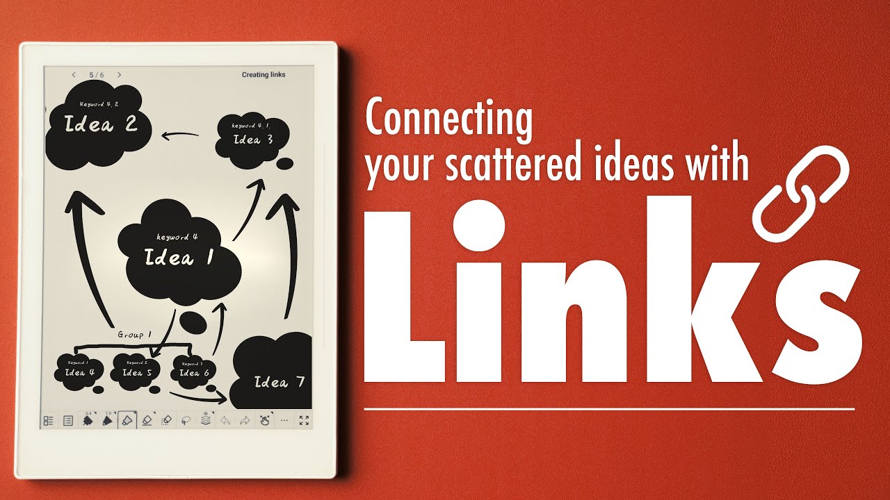 How to create links on Supernote