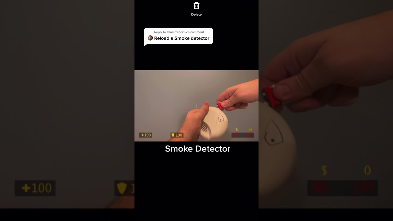Reloading Smoke Detector #shorts