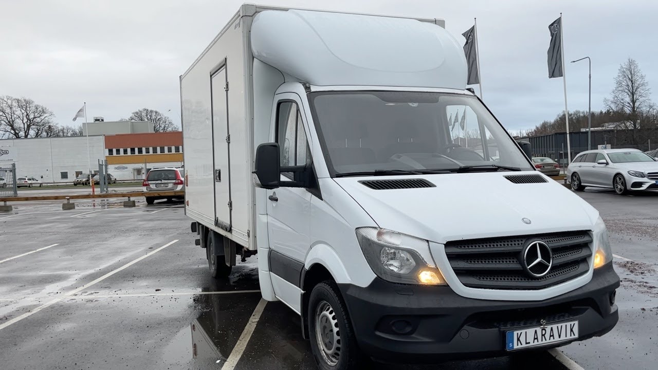 Skåpbil Mercedes Benz Sprinter 906 ba35, Örebro, Klaravik au