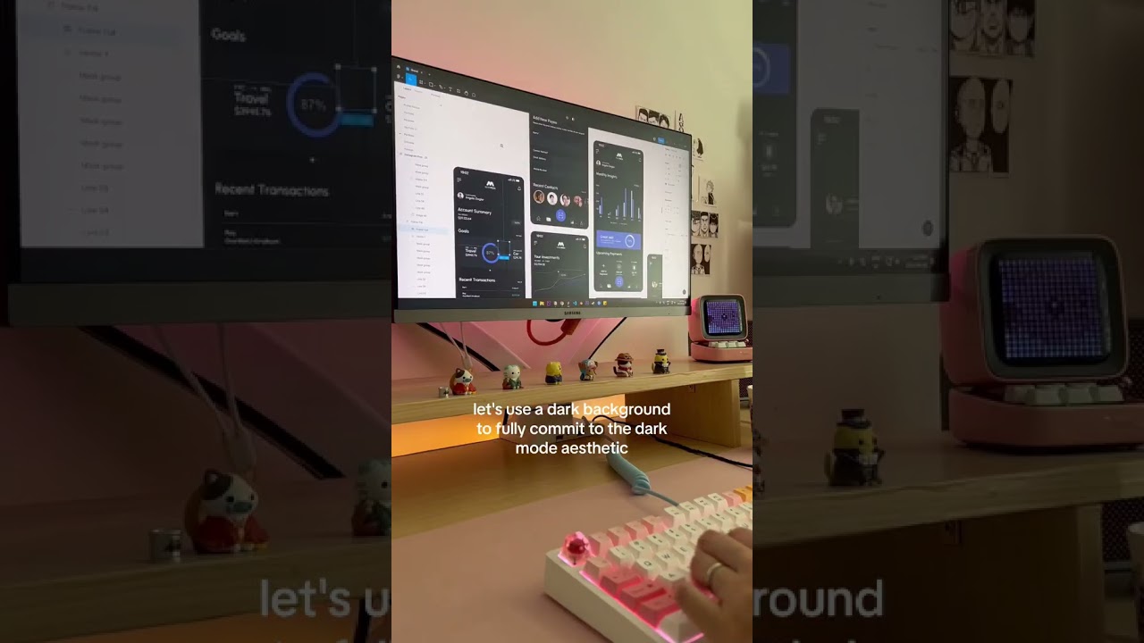 ✨ New UI design practice on @Dribbble posted^^ #uidesign #uxdesigner # #vlog #ui #figma #shorts