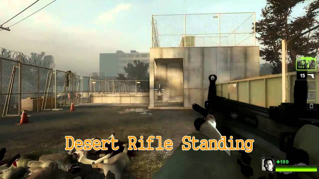 Left 4 Dead 2 - Weapon Comparisons - Ammo Spread