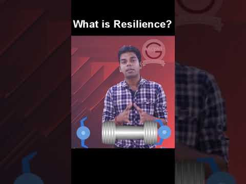 What is Resilience ? |Strength of material #shorts
